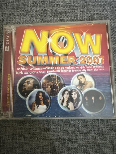 NOW summer 2007 CD 2 Disc Album | eBay