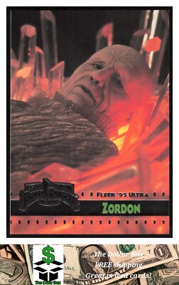 1995 Fleer Mighty Morphin Power Rangers: The Movie #9 Zordon - | eBay