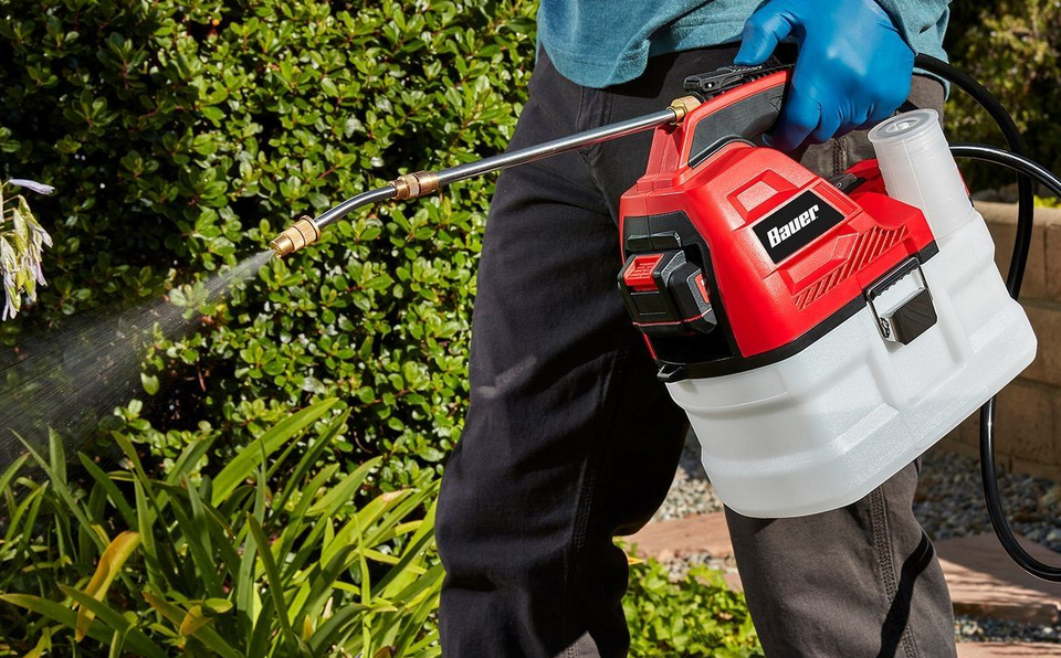 Bauer Cordless Garden Sprayer 20V Multi Purpose Chemical Sprayer 1 ...