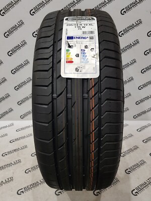 1x CONTINENTAL CONTISPORTCONTACT 5 SUV 235/55 R19 19'' XL 105W FRONT ...
