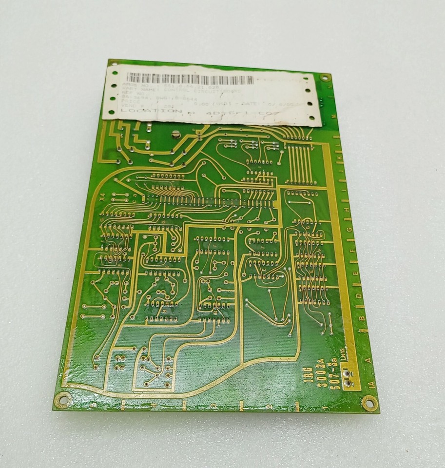 BA-3694 DWG B-8644 ALTO SHAAM Control Circuit Board, Type IRG 3002A 507 ...