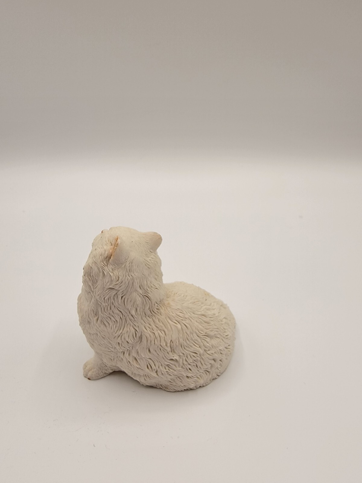 Sherratt And Simpson Sitting White Fluffy Cat Collectible Figurine | eBay