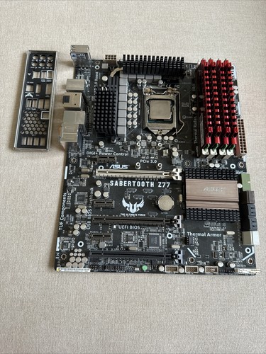 Asus Sabertooth Z77 Motherboard w/ i7-3770 & 16GB DDR3 RAM | eBay