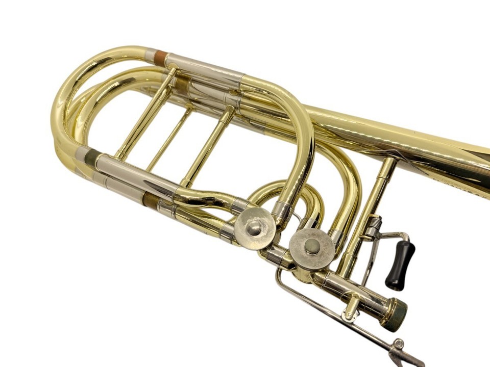 Getzen Eterna Series Bass Trombone 1052FD Yellow Brass w/ Case | eBay