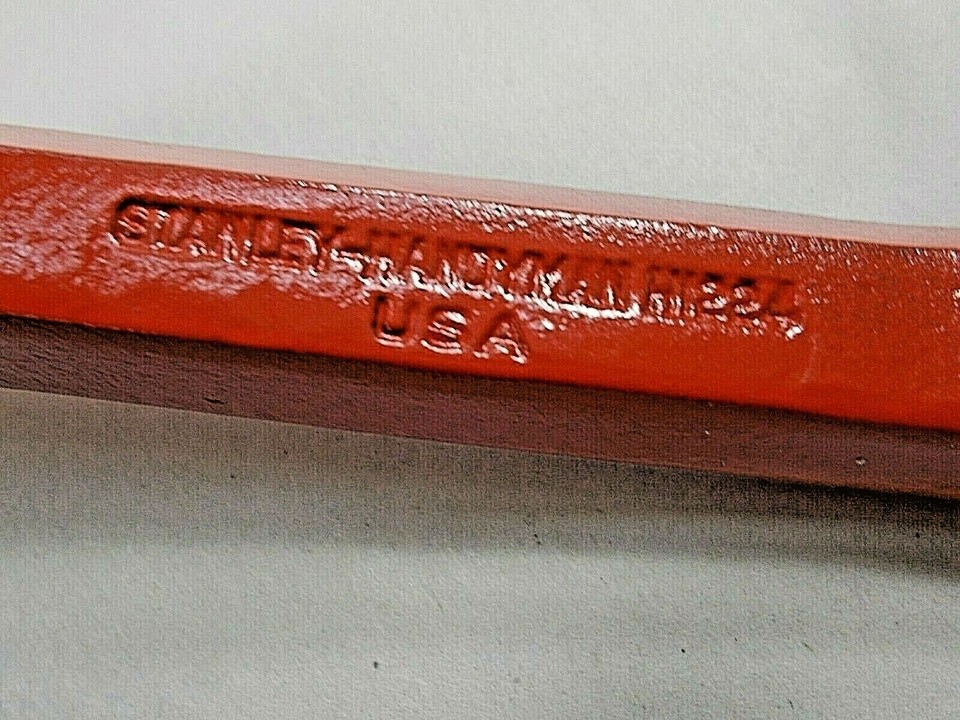 Pry Bar, STANLEY HANDYMAN Vintage Crow Bar, 23" Long, Weighs 3 lbs. 5 ...