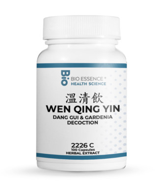 2226C Wen Qing Yin/Dang Gui & Gardenia Decoction 100 Caps (2 Bottles ...