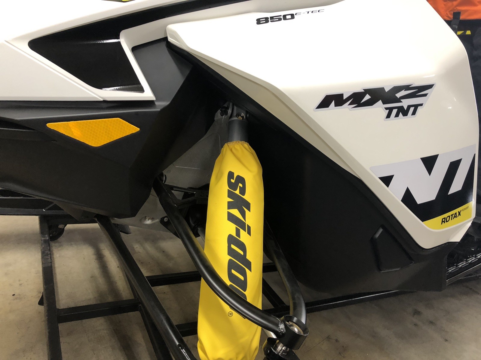 Ski-Doo Yellow Shock Covers 860201130 | Canada