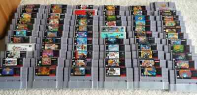SUPER NINTENDO SNES 🎮 BUY 2 OR 3 FOR DISCOUNT 🎮 FAST SHIPPING 🎮 LOTS OF ...