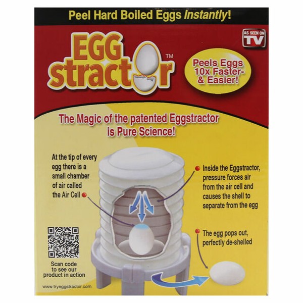 "Eggstractor Egg Peeler, White" for sale online | eBay