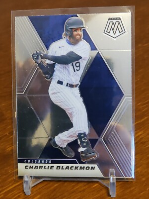 2021 Panini Mosaic Baseball Charlie Blackmon - Colorado Rockies - Card ...