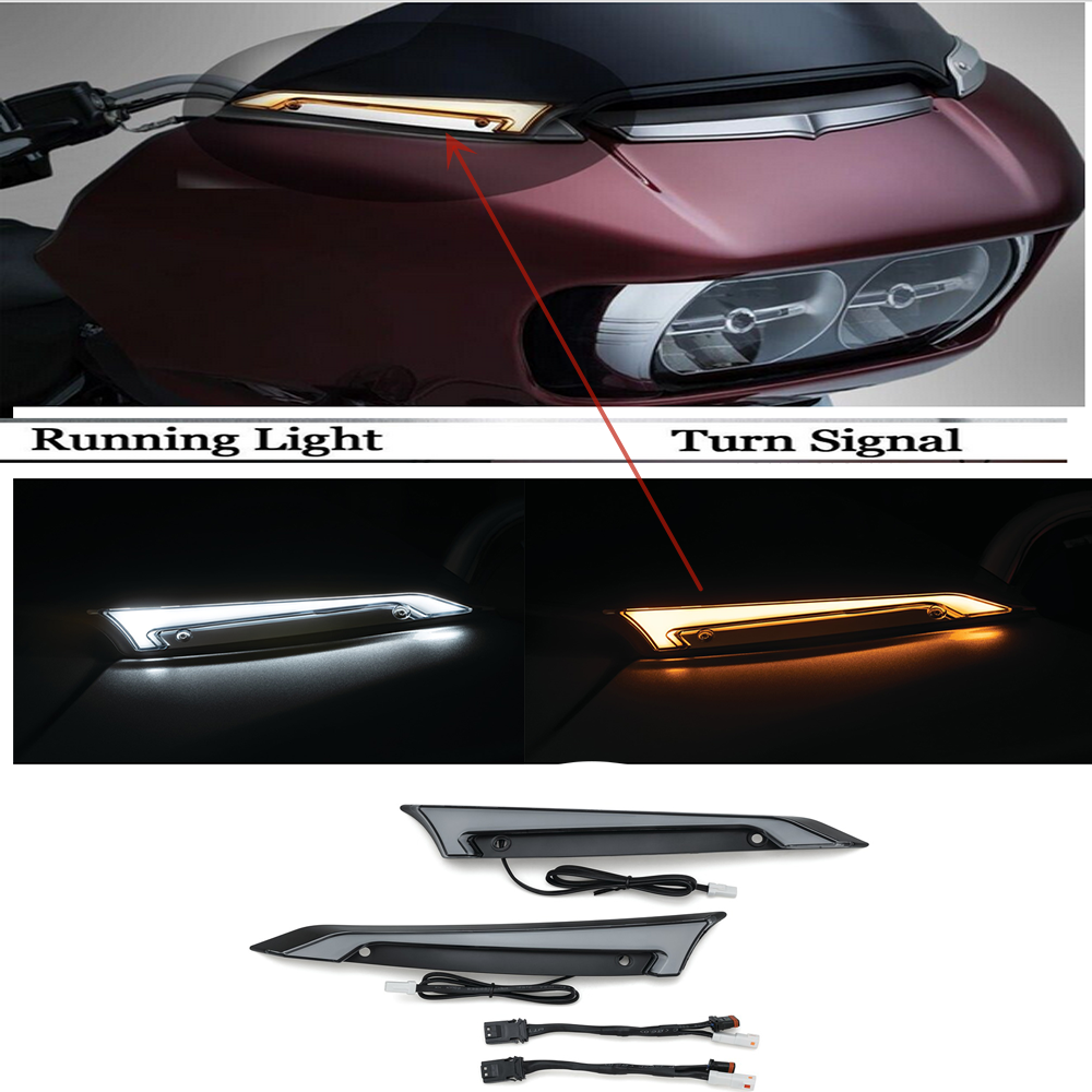 Harley Turn Signal Windshield Trim