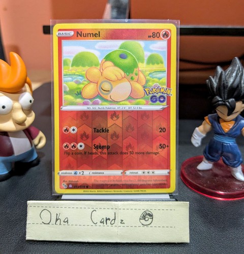 Numel Unpeeled Ditto Pokemon Go Reverse Holo 013/078 Pokémon TCG Common ...