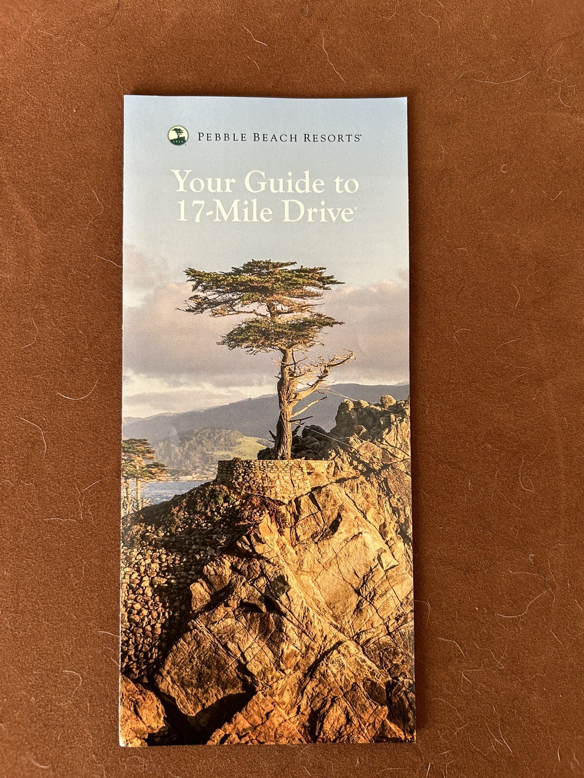 Pebble Beach 17 Mile Drive Map | eBay