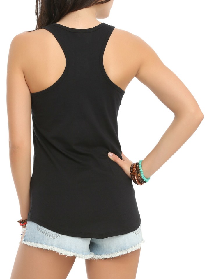 Nirvana Tank Top Shirt Lilies Kurt Cobain Black T-Shirt | eBay