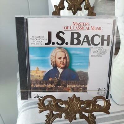 Masters Of Classical Music Johann Sebastian Bach BRAND NEW/SEALED CD ...