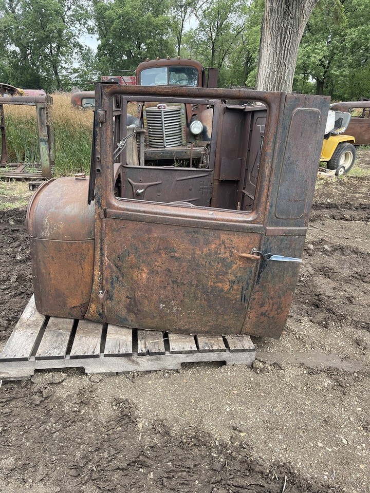 1928 1929 Model A Ford Pickup Cab Truck Body Cowl Door Firewall 28 29 ...