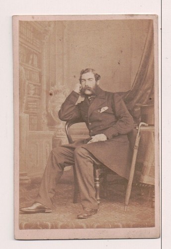 Vintage CDV John Malcolm, 1st Baron Malcolm Membre Parlement ...