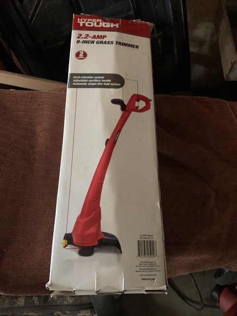 HYPER Tough 2.2amp 9in. Electric String Grass Outdoor Trimmer A10 for ...