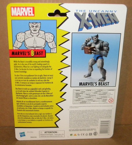 Hasbro Marvel Legends Series: The Uncanny X-Men - Beast 6" Collectible ...