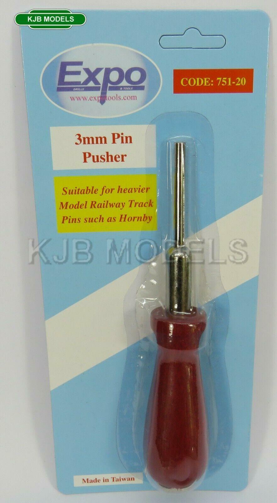 BNIB EXPO 75120 High Quality Pin Pusher 3mm - For Model Railway Track ...