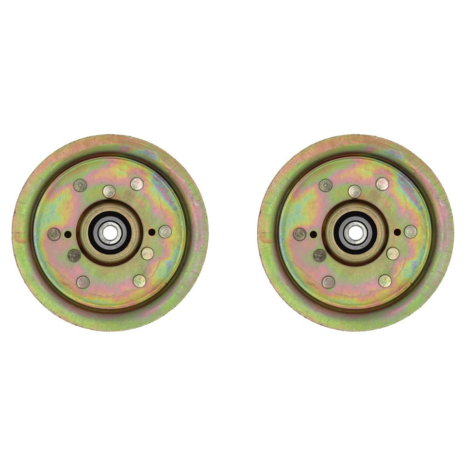Set Of (2) Idler Pulleys Pulley Fits Husqvarna 196106 197379 532196106 ...