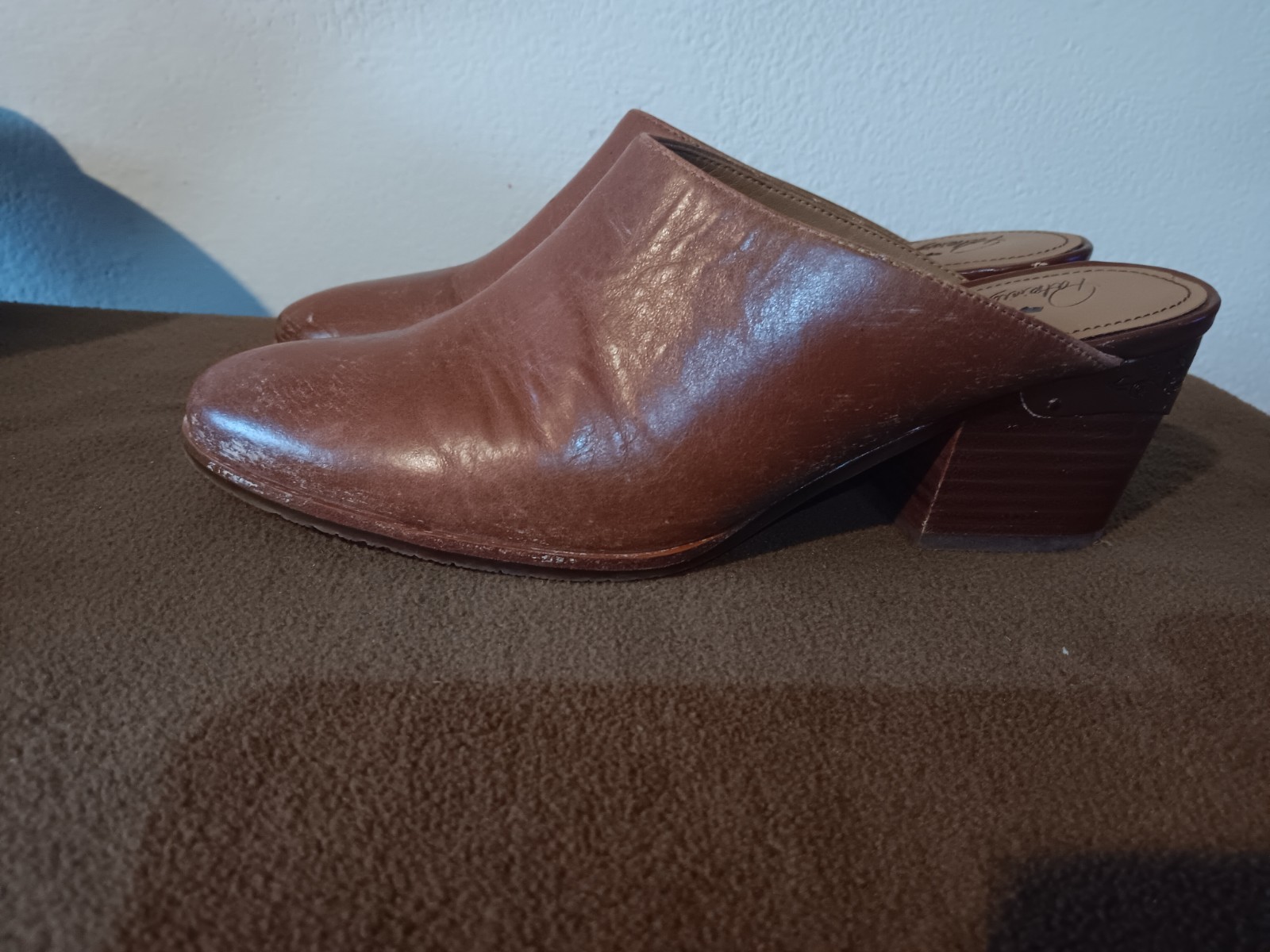 Patricia Nash Michaela Womens Mules Shoes Brown Size 8 | eBay