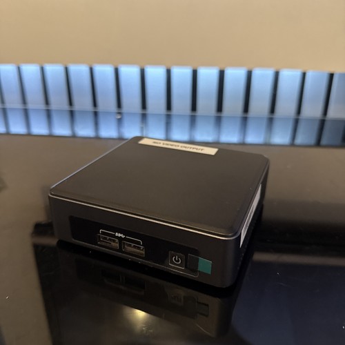 Intel NUC NUC7i5DNK Mini PC i5-7300U 8gb Ram 120ssd NO AC Mains Plug ...