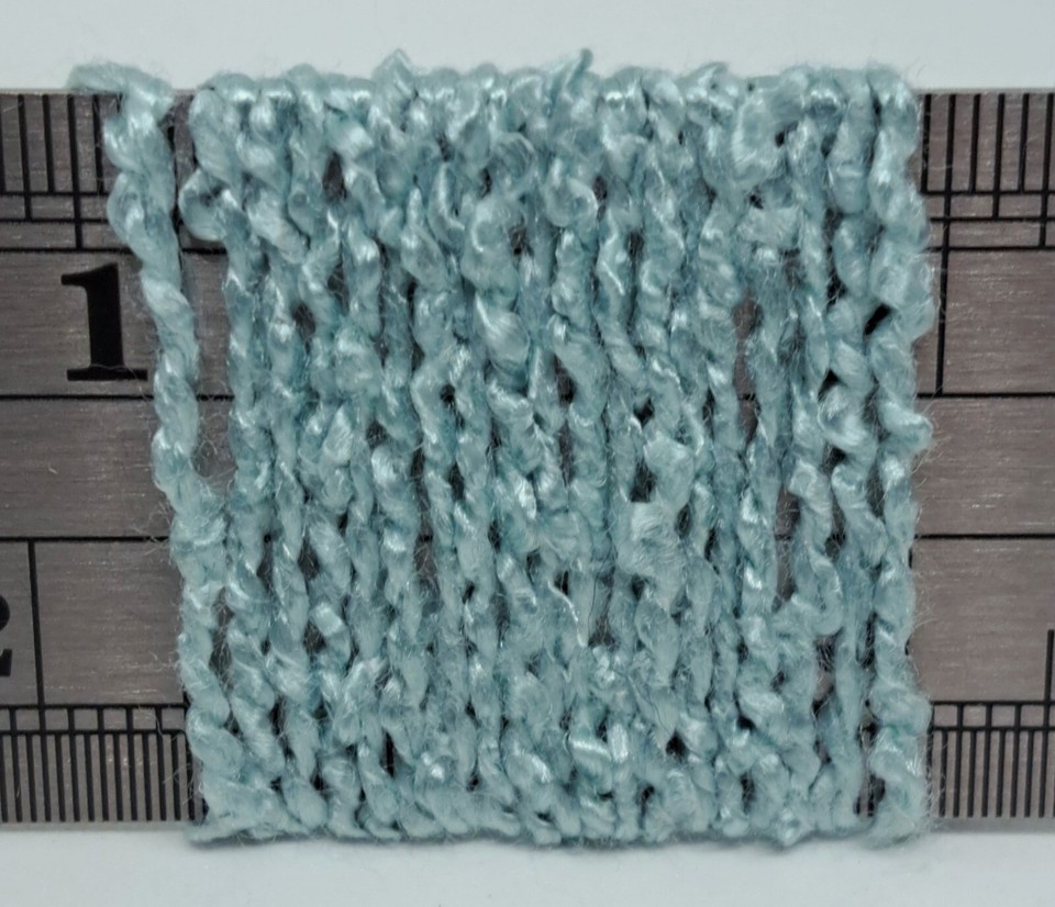 SEABREEZE Rayon Ric Rac Bouclé cone yarn weave knit, 1200ypp, 1 lb (450 ...