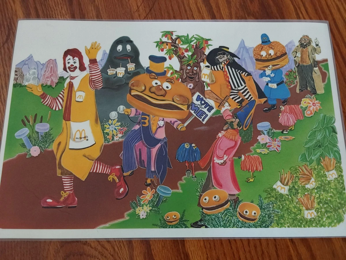 Original Ronald Mcdonald Characters