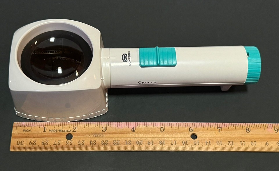 Schweizer Okolux Illuminated Handheld Magnifier Light | eBay