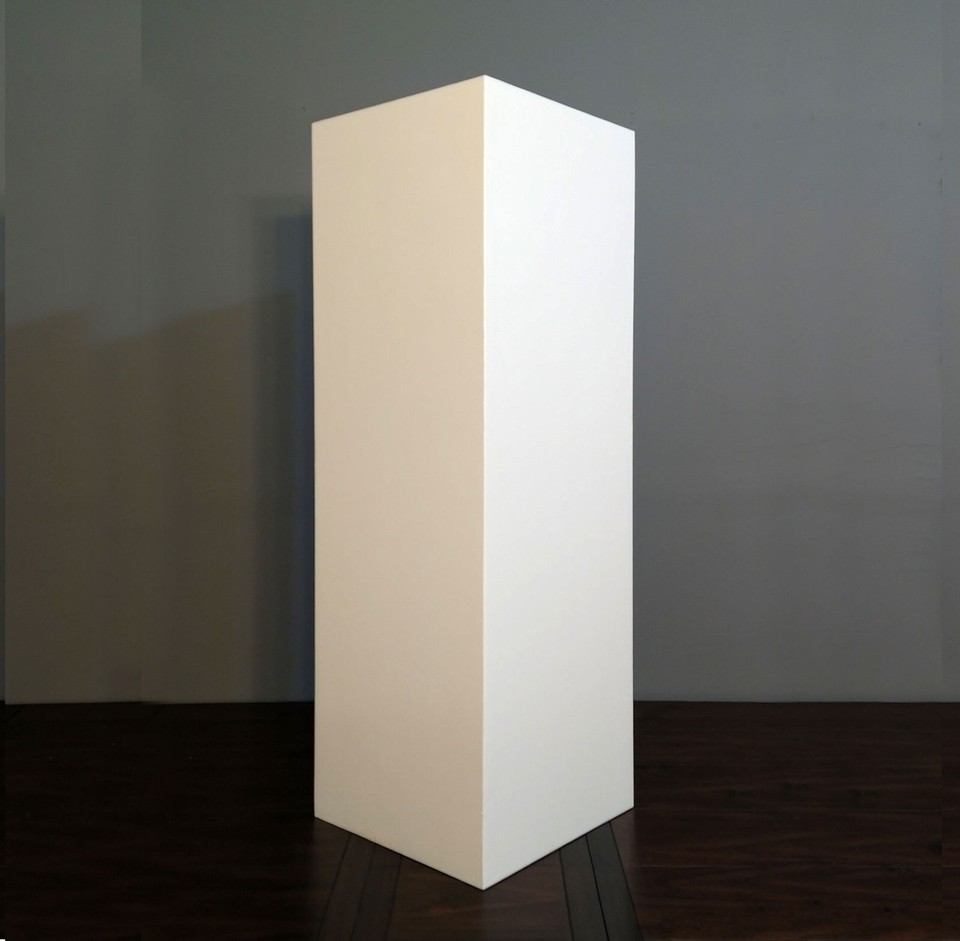 36" x 16" x 16" White Display Pedestal Stand Riser Column Pillar | eBay