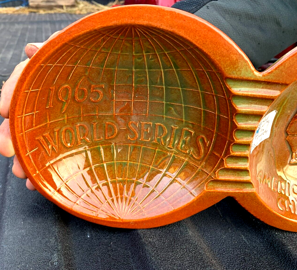 Vintage Rare Minnesota Twins Baseball Red Wing 1965 World Series Ash ...