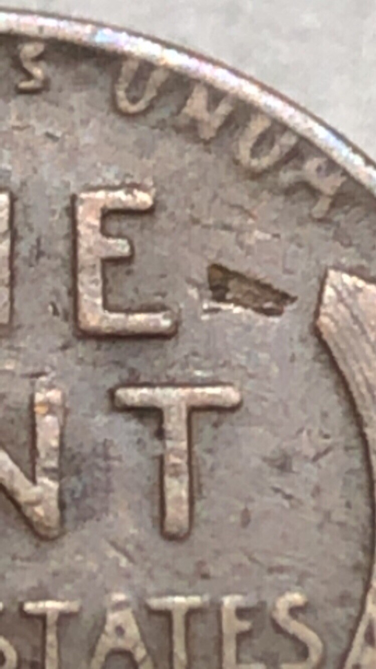 1936 D Lincoln Wheat Penny Grease Mint Error, Lamination Error Coin Lot ...