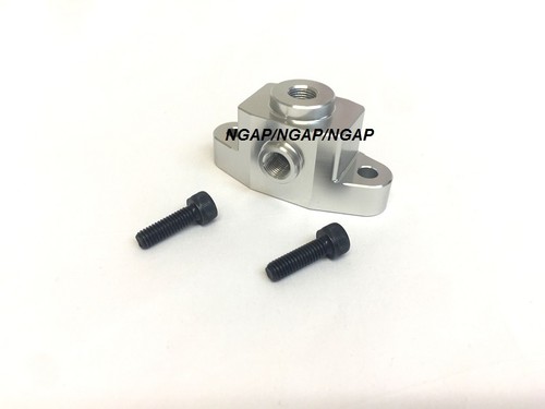 Billet LS Engine Oil Pan Union Fitting Adapter For Pressure Temperature ...