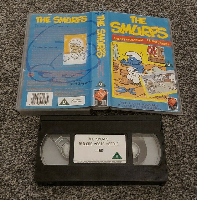 The Smurfs Tailor's Magic Needle/Petrified Smurfs - Animated (VHS) for ...