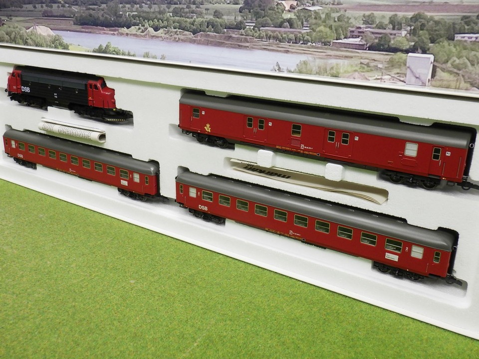 Märklin 28524 H0 Zugset DSB Hurtigtog DSB litra my in OVP (RK) S1507 ...