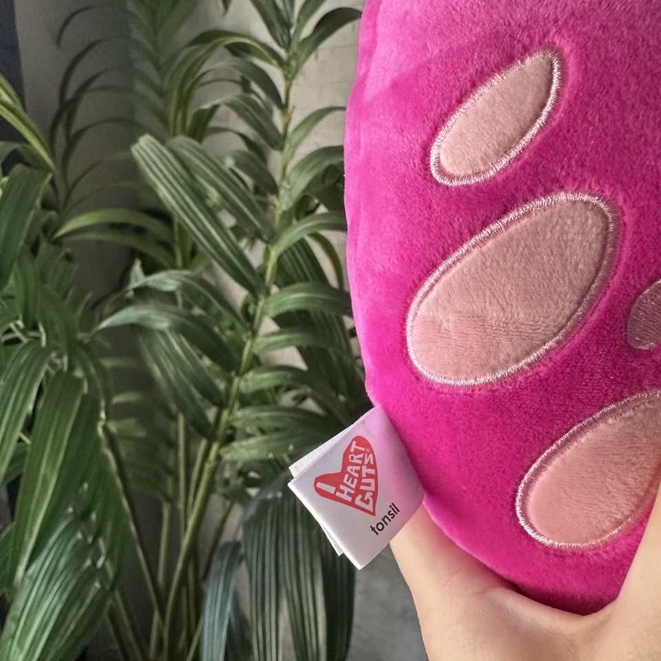 I Heart Guts Tonsil "You're Swell" Pink designer plush figure New with ...