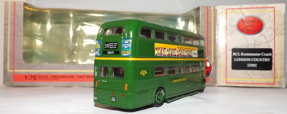 EFE 32002 LONDON COUNTRY AEC RCL CLASS ROUTEMASTER D/D COACH 1:76 4MM ...