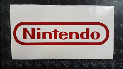 Nintendo NES Sticker Decal Logo Super SNES 7"-14" or 24" Retro Gaming ...