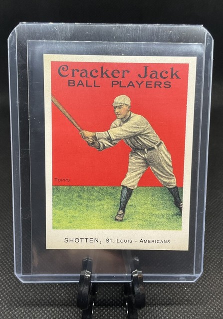 2004 Topps Cracker Jack - Mini Misspelled "Shotten" #86 Burt Shotton ...