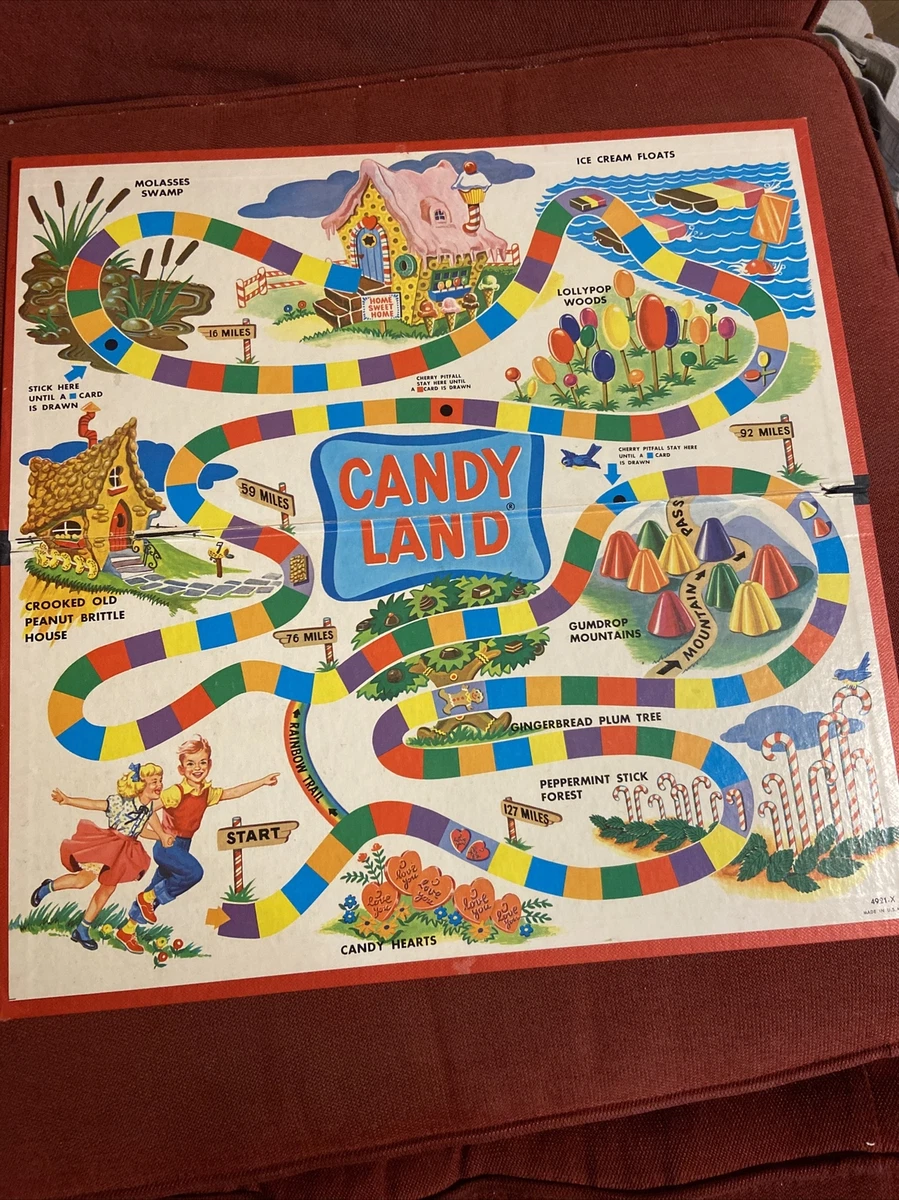 Original Candyland Game Pieces