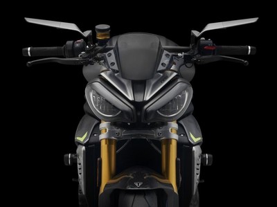 Rizoma Triumph Speed Triple 1200 RS Stealth Mirrors Naked Wing Winglet ...