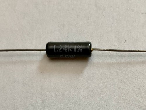 Corning RN65D Resistors, 1/2W, 1%, 1.24K ohms, Lot of 4 pcs. | eBay