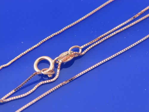 10k gold box chain solid 10k gold chain yellow gold rose gold white ...