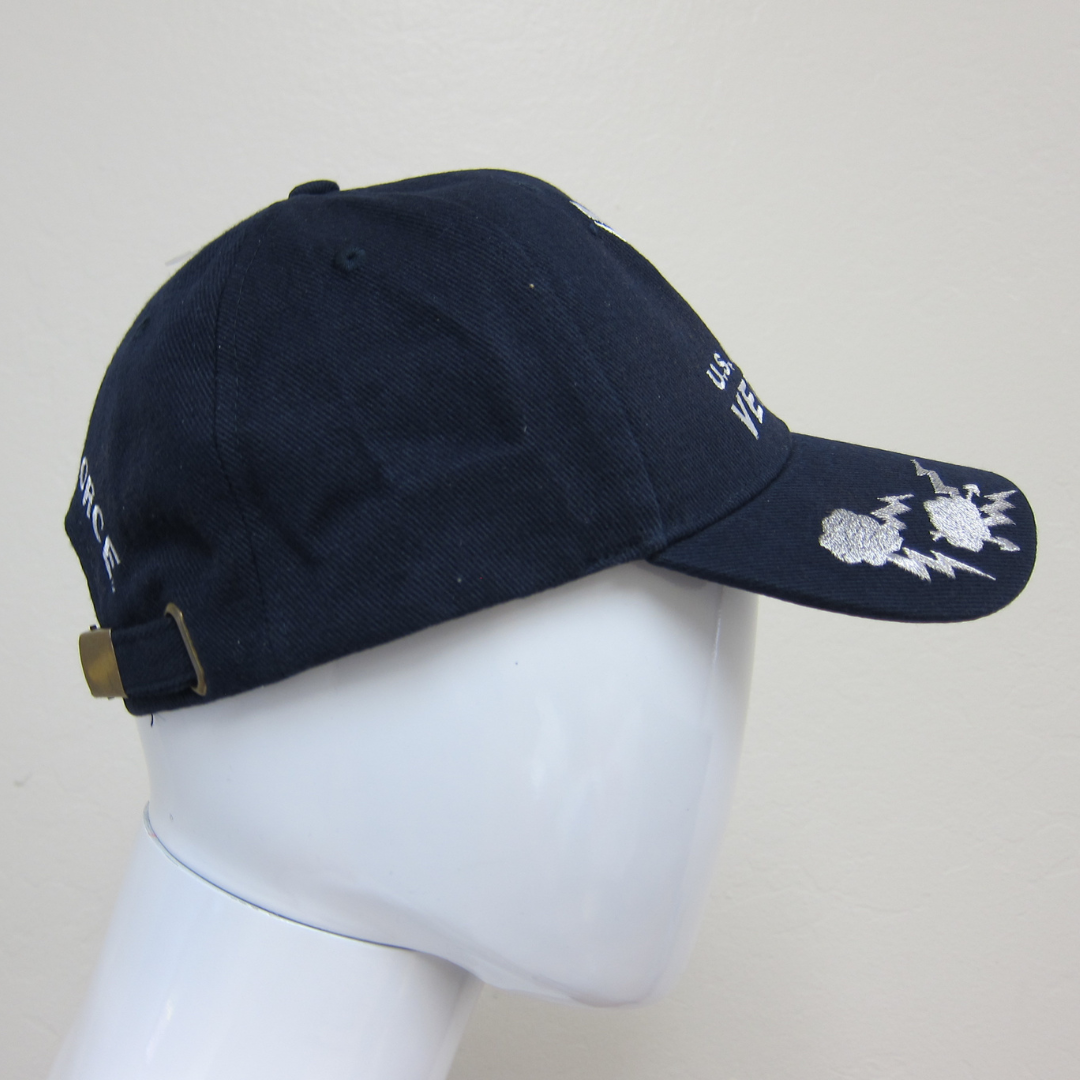 USAF US Air Force Veteran Embroidered Emblem Baseball Cap Hat Official ...