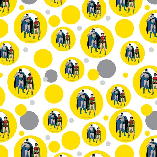 Batman and Robin Premium Gift Wrap Wrapping Paper Roll | eBay