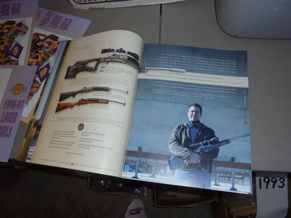 2007 OFFICIAL RUGER FIREARMS CATALOG 58 COLOR PAGES OF PRODUCT LINE | eBay