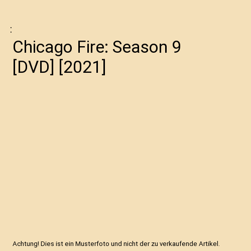 Chicago Fire: Season 9 [DVD] [2021] | eBay.de