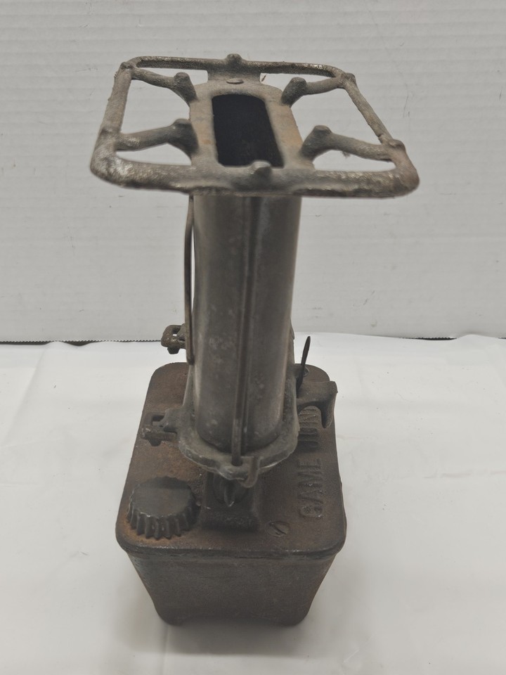 Vintage Taylor & Boggis No. 1 W/ GAME Logo Cast Iron Sad Iron Stove ...