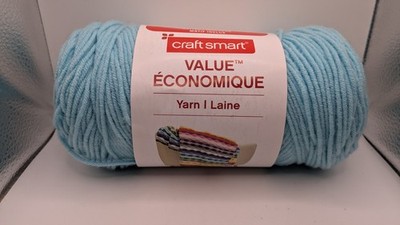 Craft Smart Value Solids Acrylic Yarn - 1 Skein Color Turquoise Aqua # ...